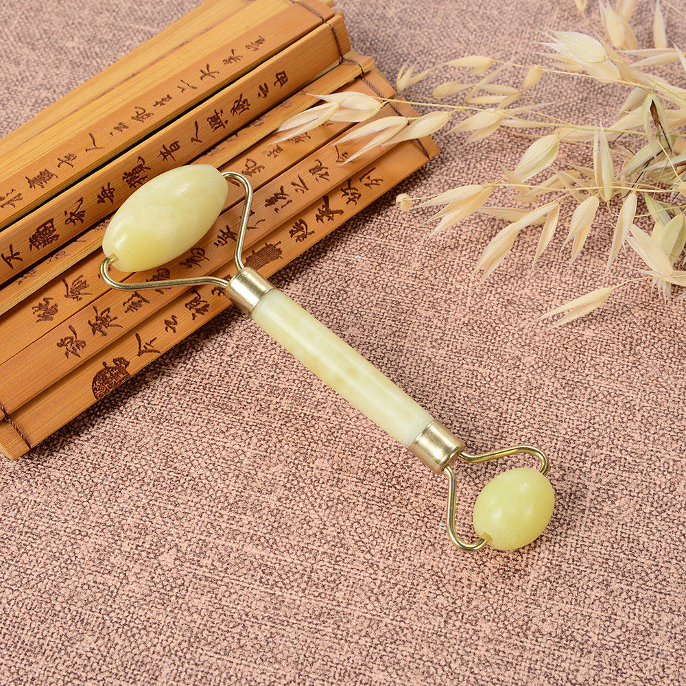 Natural Jape Stone Facial Thin massager Jade Roller Slimming Face ...