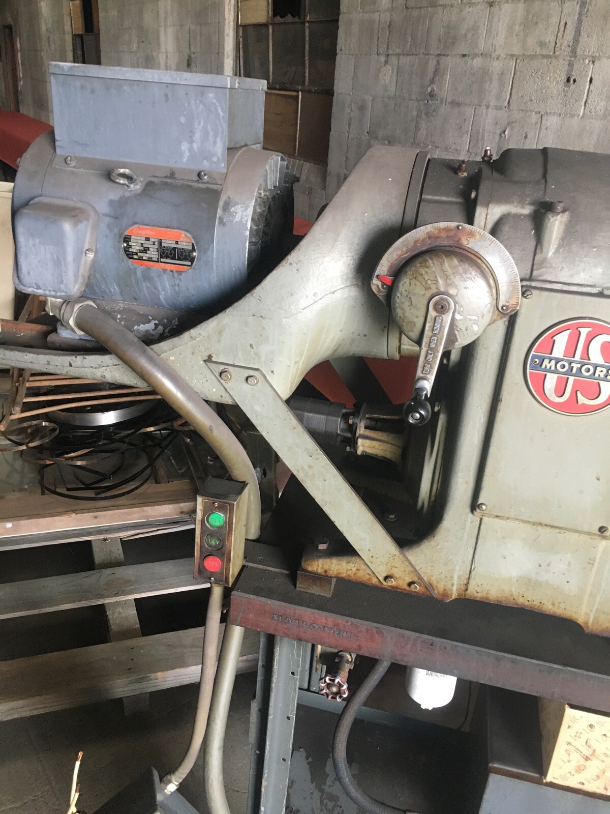 US Electrical Motor - 5 HP 1 Phase Varidrive Motor | eBay