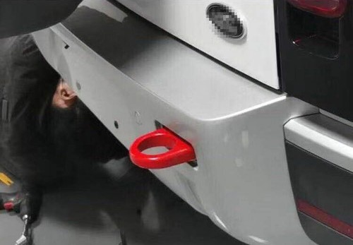 2pcs Fits For Defender 2020-2024 90 110 130 Tow Hook Red Rear Trailer ...