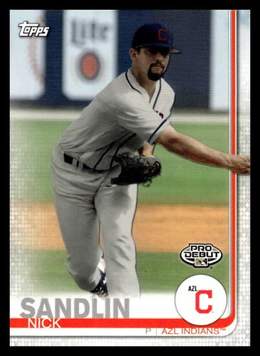 2019 Topps Pro Debut Nick Sandlin 121 AZL Indians | eBay