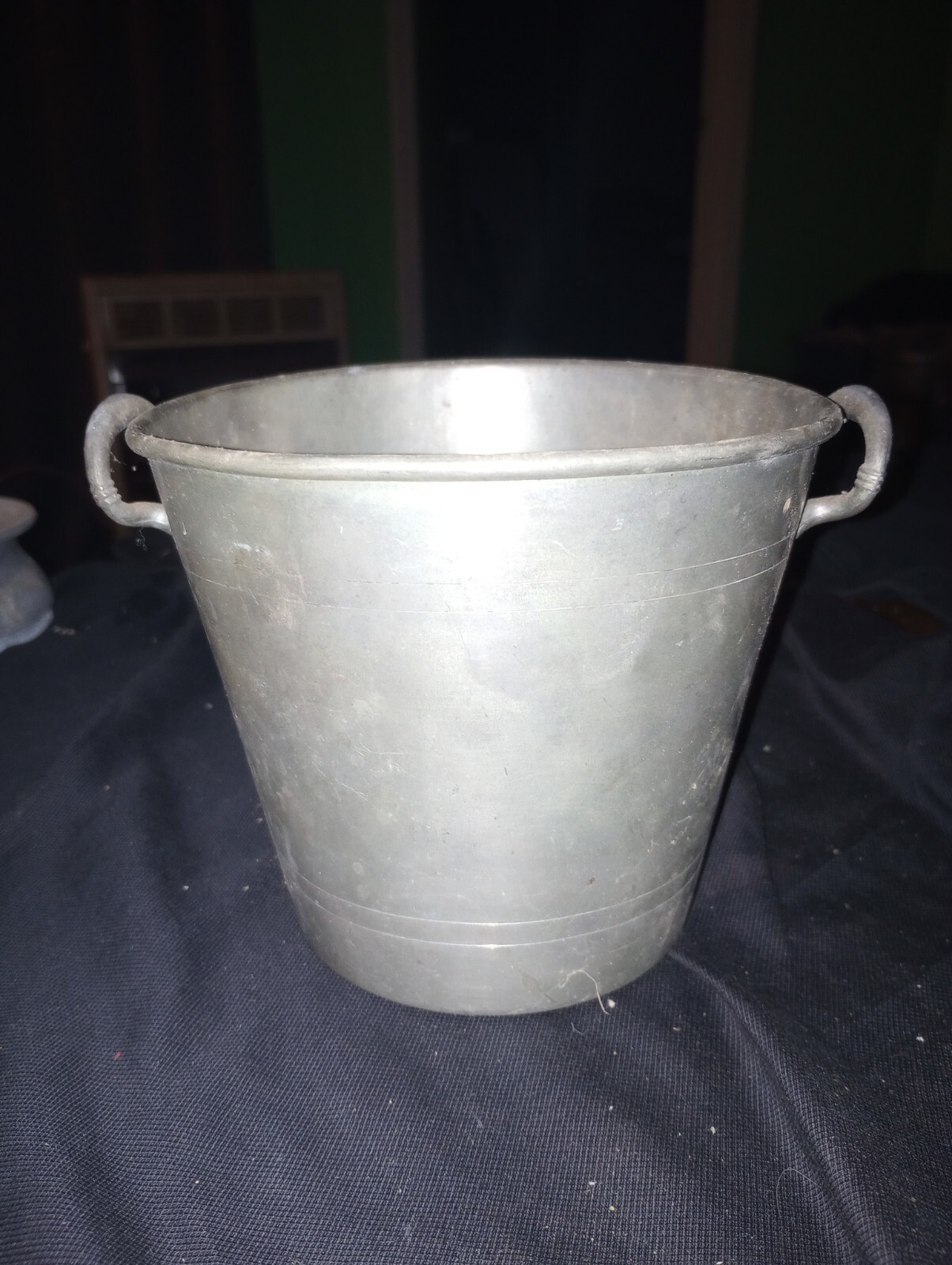 Old English Pewter Ice Bucket With Handles-SEE DETAILS | eBay