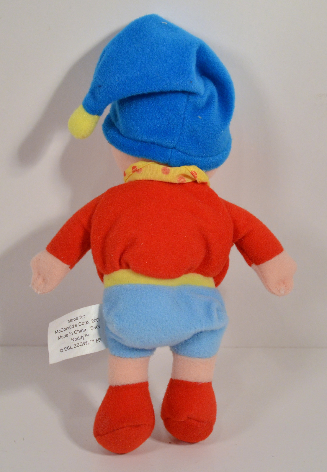 RARE 2001 Noddy 7" McDonald's EUROPE Plush Beanie Baby Action Figure ...