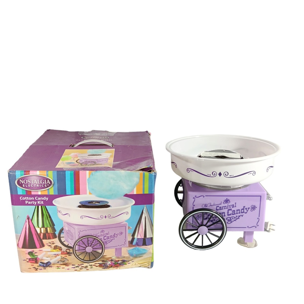 Cotton Candy Machine Nostalgia Classic Retro Hard & Sugar Free Candy