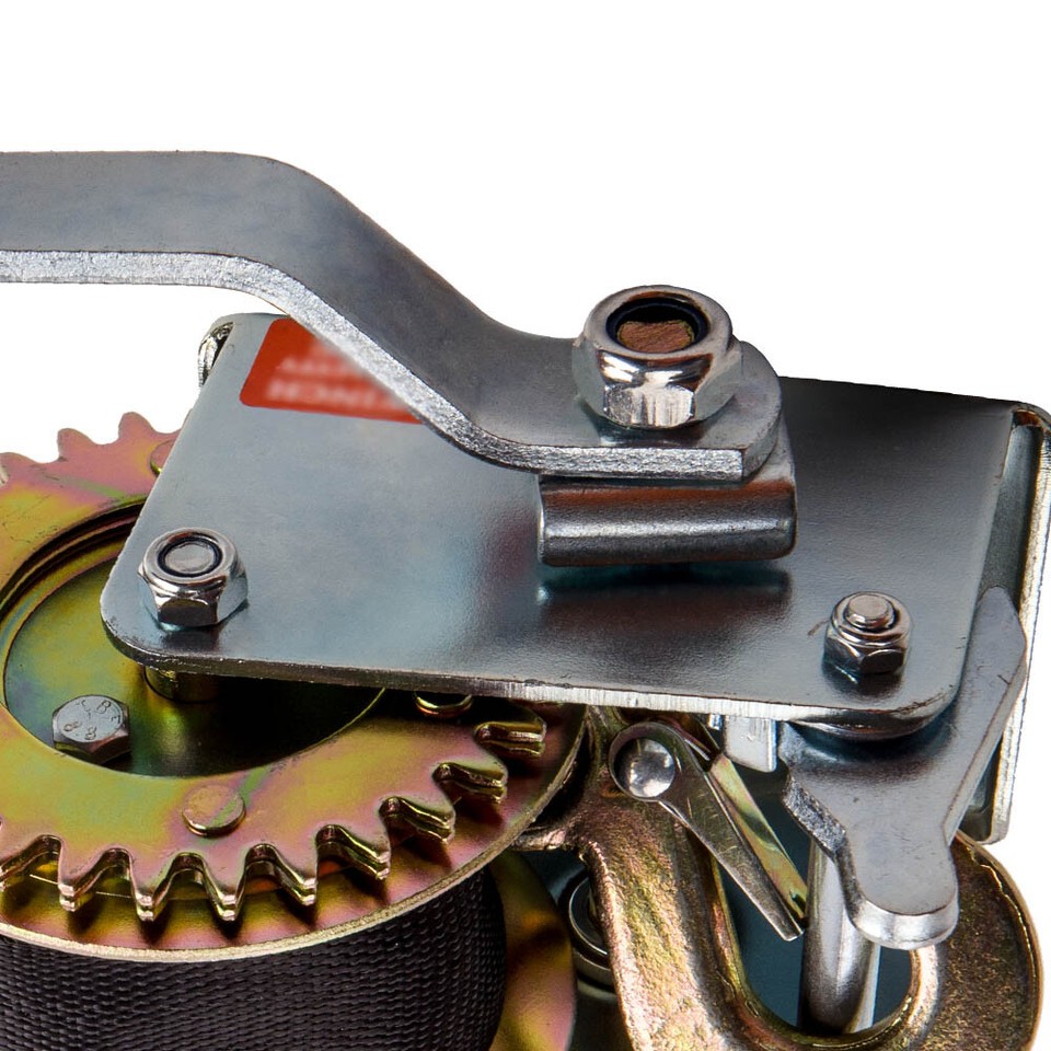 600lb. Steel Cable Hand Winch Crank Gear Winch for ATV Boat Trailer ...