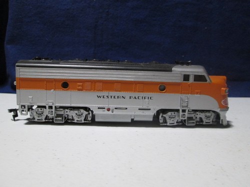 HO Scale ATHEARN Super Power Version EMD F7A - WESTERN PACIFIC #17 ...