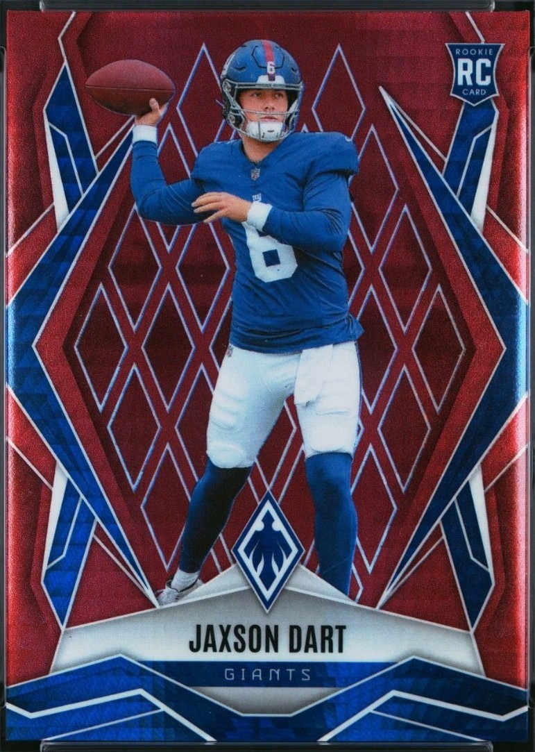 2025 Panini Phoenix - Rookies Jaxson Dart #200 Red Hyper /399 (RC) for ...