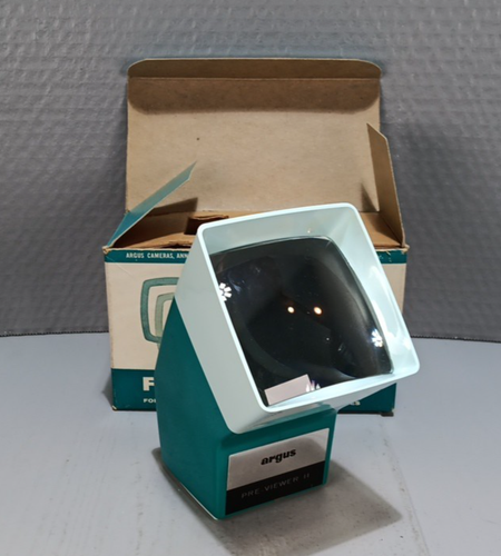 Vintage Argus Pre-Viewer II With Box & Instructions No.673 For 35MM ...
