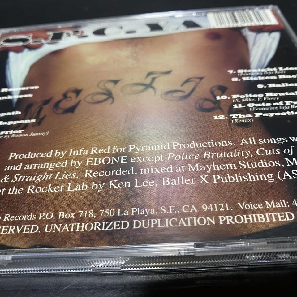 Ebone Mayhem Bya Mestiso G-Rap Used Music Album Album Cover | eBay