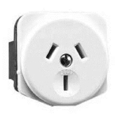 Clipsal AUTOMATIC SINGLE SOCKET OUTLET MECHANISM 10A 2-Pole, Panel ...