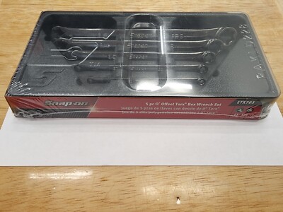 Snap-on Tools USA NEW 5pc Inverted E Torx Double Box 0° Offset Wrench ...