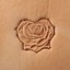Rose Leather Stamp Tools Stamps Stamping Carving Brass Tool Crafting ...