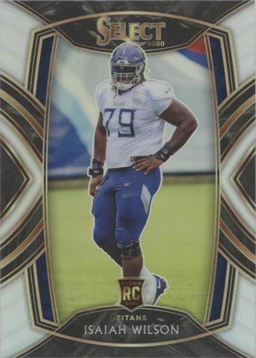 2020 Panini Select - Club Level Isaiah Wilson #291 Silver Prizm (RC ...