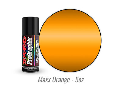 Traxxas 5051 ProGraphix RC Body Spray Paint - Maxx Orange (5oz) | eBay