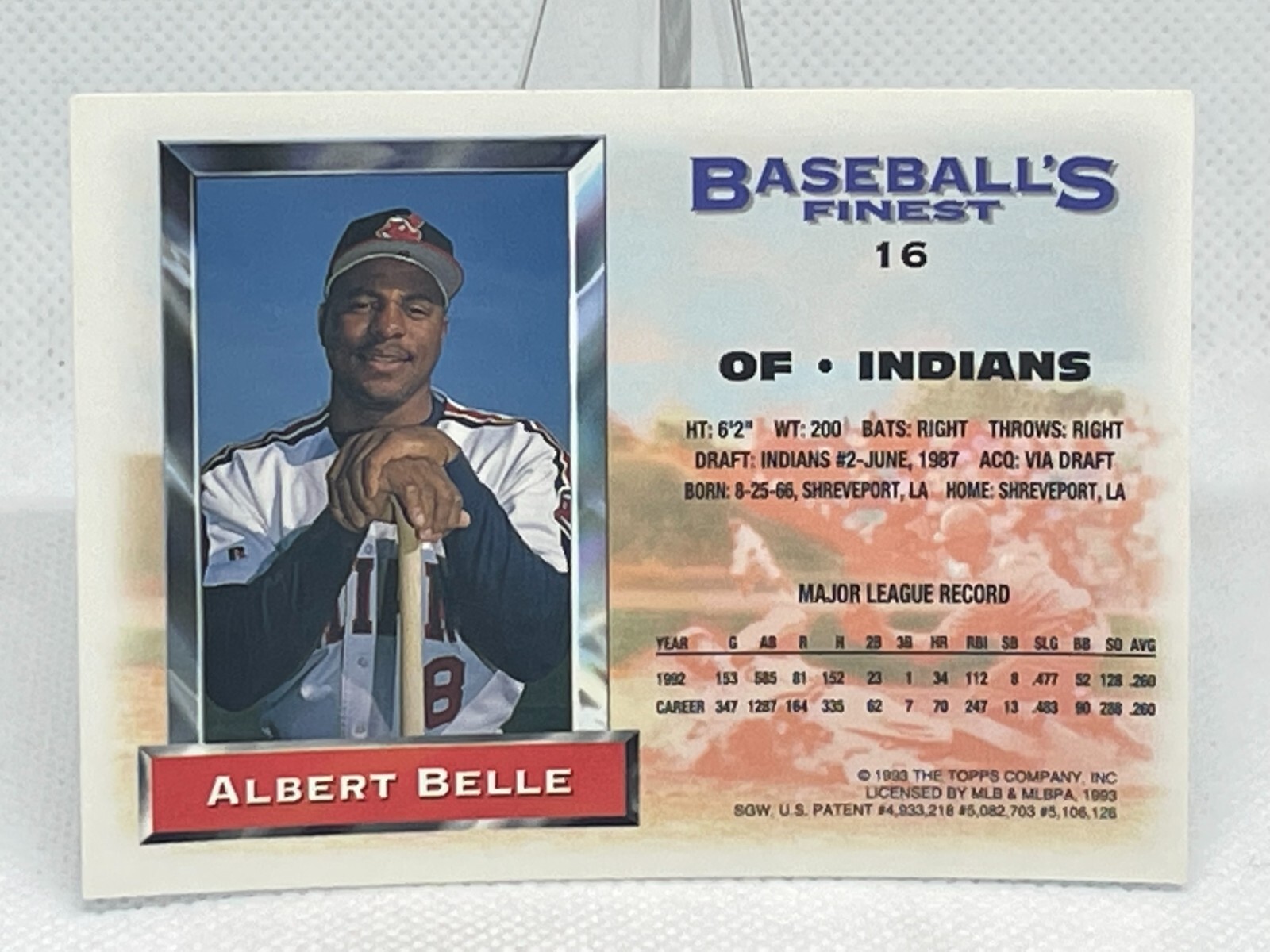 1993 Topps Finest - #16 Albert Belle for sale online | eBay
