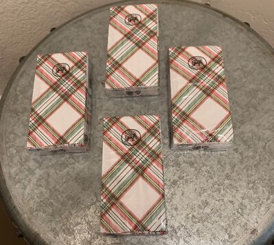 Michel Design Works Pocket / Purse Tissues Vintage Plaid 4 packs ...