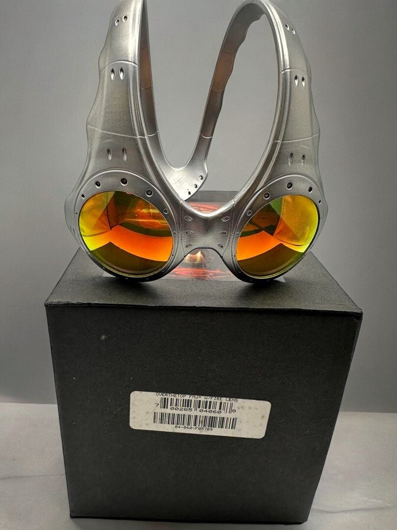 Oakley Over The Top Silver rare Unused JP | eBay
