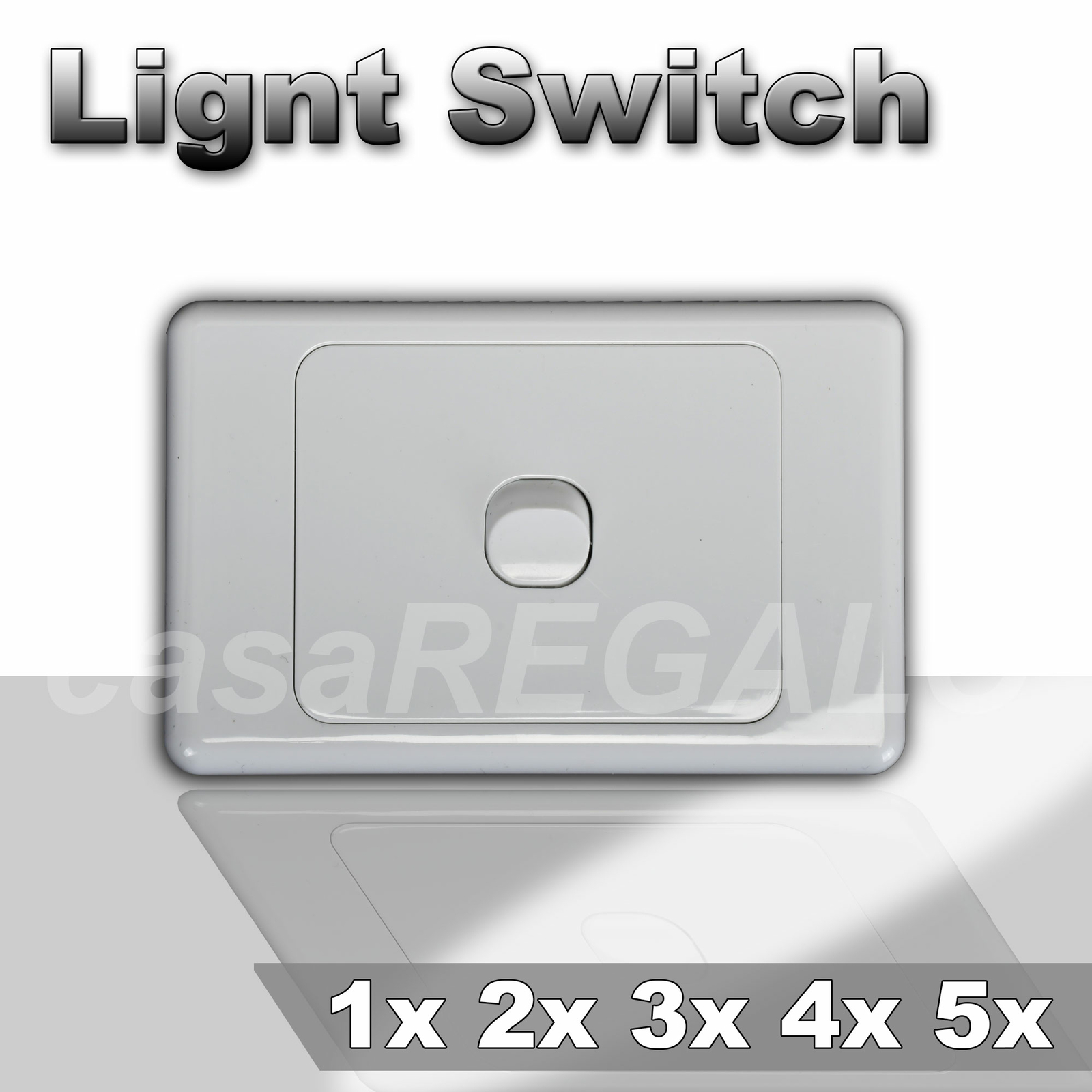 10A Amp 250V Double Power Point Wall Socket outlet GPO light switch ...