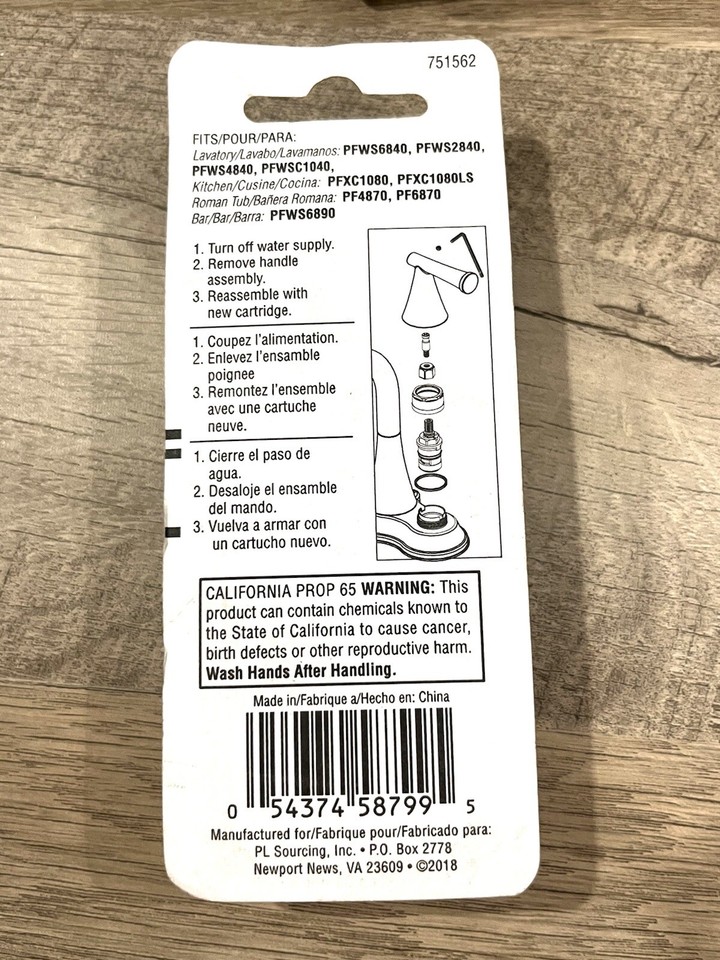 PROFLO Compression Cartridge PFX141562PK | eBay