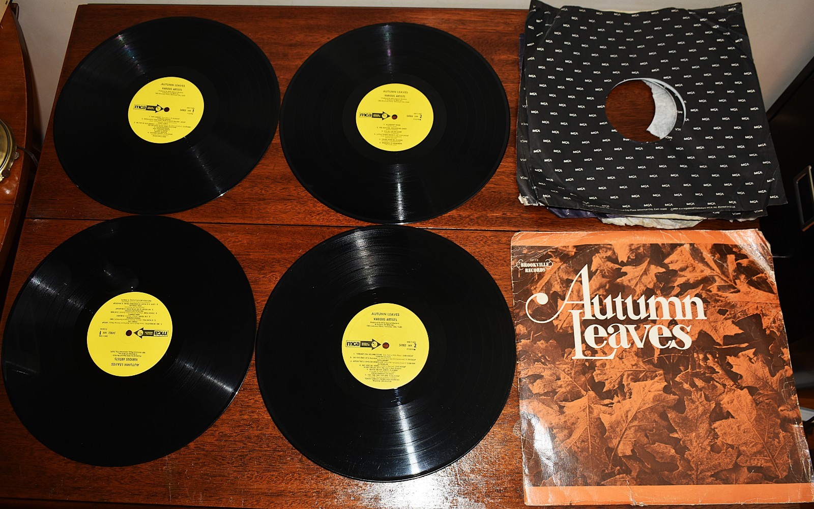 Golden Era Hits Various Artist Originals Autumn Leaves 4 Album Record ...