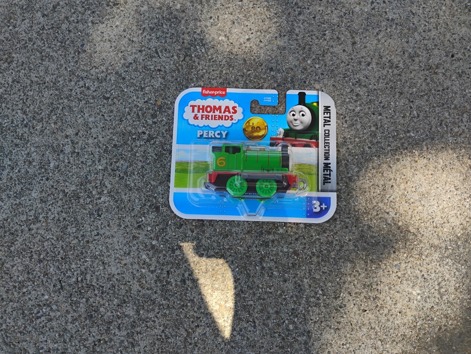 Thomas And Friends 80th Anniversary Metal Collection Push Along Percy ...