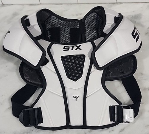 STX Cell IV Lacrosse Shoulder, Chest Pads Geo Flex II Youth Medium ...