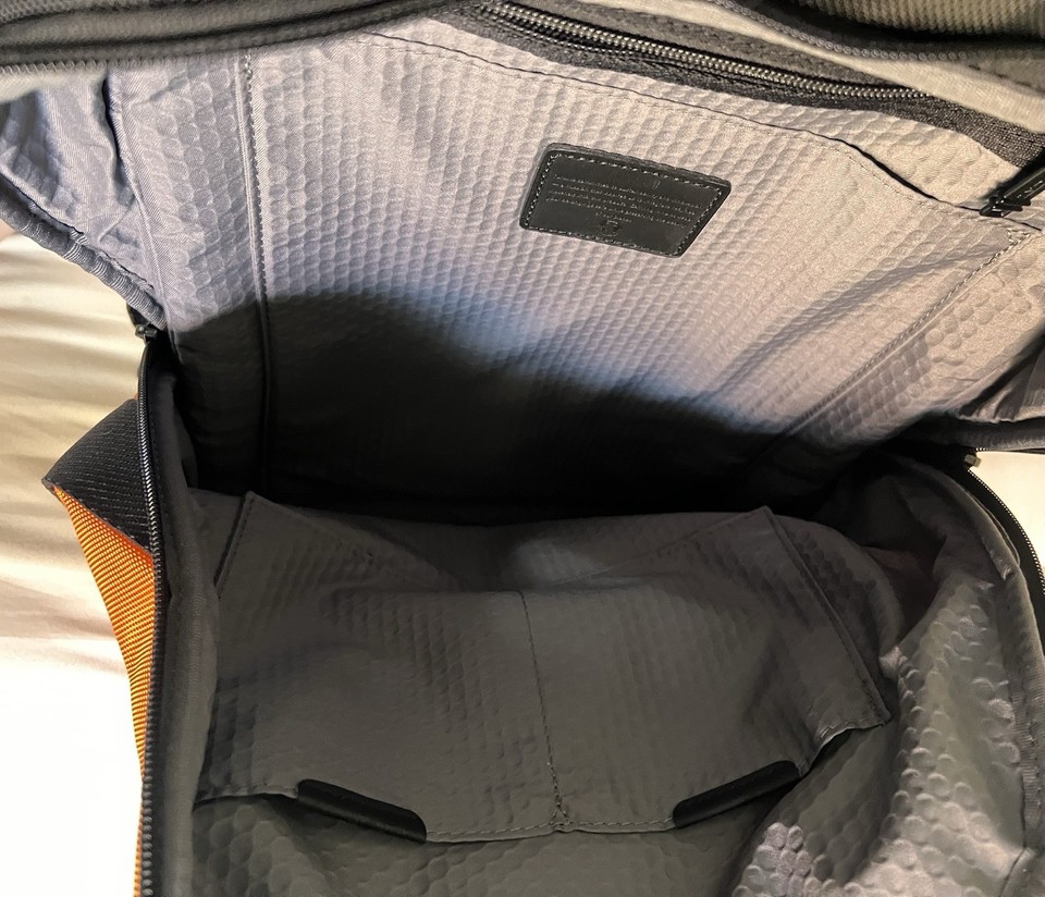 Tumi Alpha Bravo Essential Backpack Orange Travel Essential Business ...