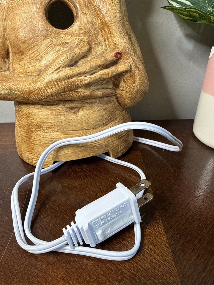 Vintage 1980's Handmade Ceramic E.T. Extra-Terrestrial Rare Night Light ...