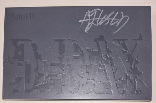 BTS AGUST D SUGA D-DAY Autographed Signed Album | eBay