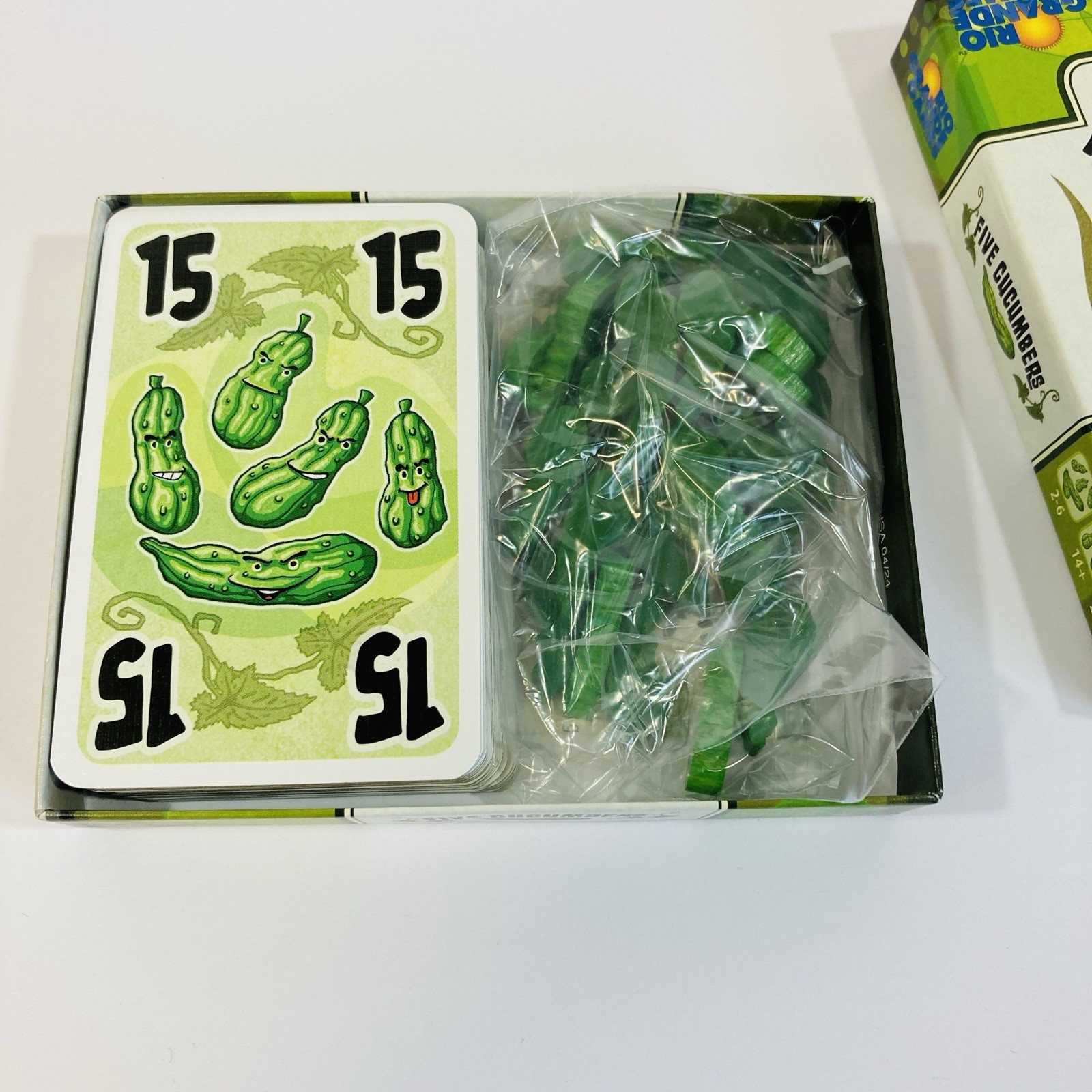 FIVE CUCUMBERS BOARD/CARD GAME friedemann friese rio grande 2024 trick ...