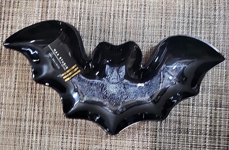 Melamine Halloween Bat Shaped Dish, Max Studio Home, Set of 4 - Brand ...