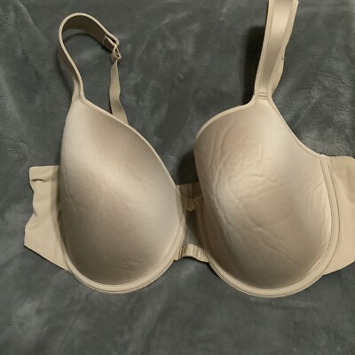 Third Love Women's 24/7 Memory Foam Full Perfect Coverage Bra Beige 40D ...
