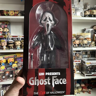 Living Dead Dolls Scream 10'' GHOST FACE LDD Halloween Figure Mezco ...