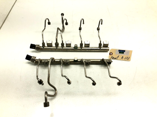 2008-2014 BMW X6 E71 4.4L V8 RIGHT & LEFT FRONT FUEL INJECTOR RAILS OEM ...