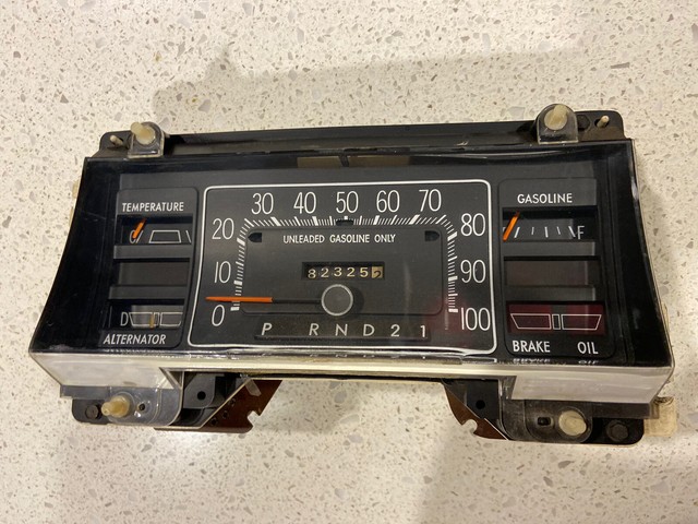 1976 - 1979 Plymouth Volare Speedometer Instrument Cluster 437k Miles ...