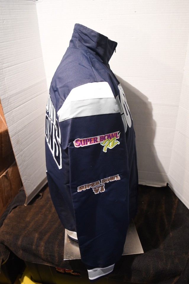 Dallas Cowboys Men's 5X Super Bowl Champions Zip up Salesman Sample ...