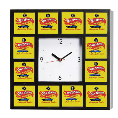 Hot Wheels Dealer Advertising Promo Clock 10.5". Not $65 | eBay