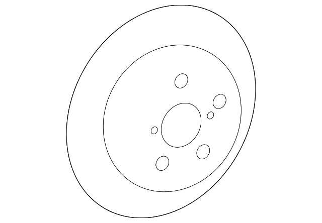 Genuine Lexus Rotor 42431-78010