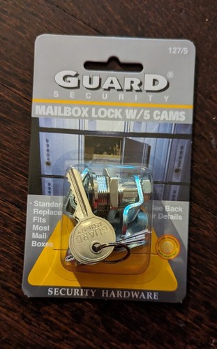 Guard Security Universal Mailbox Lock W/5 Cams Fits Most Mail Boxes | eBay