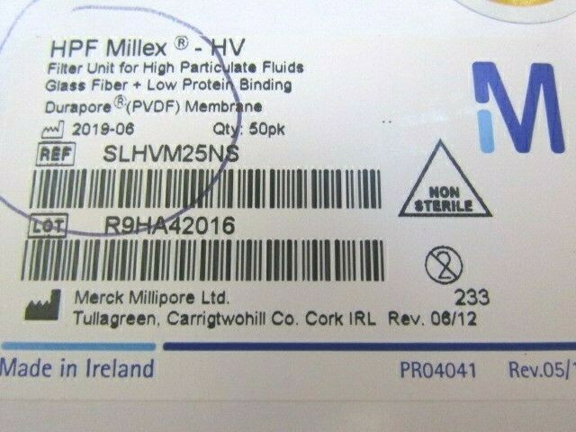 Millex Syringe-Driven Filter Unit for High Particulate Fluids - 50 ...