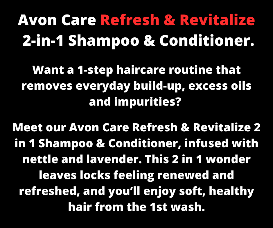 Avon Care Refresh & Revitalize 2-in-1 Shampoo & Conditioner - 700ml ...