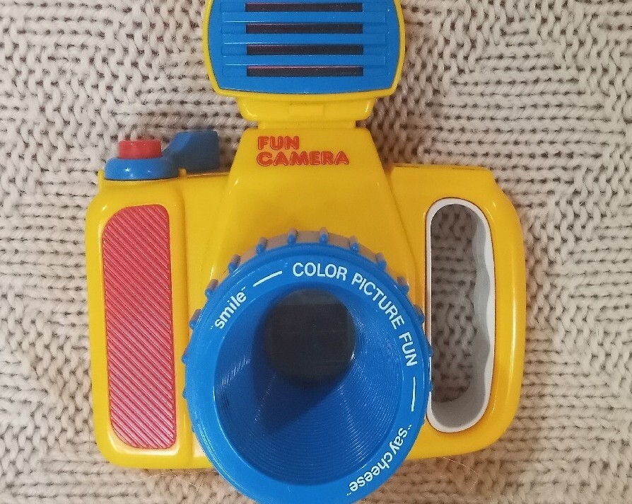 Vintage Toy Cameras Set Of 3 Fisher Price 1974 Sesame Street Big Bird ...