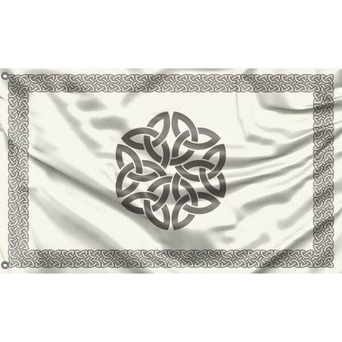 Ancient Celtic Flag, Unique Design, 3x5 Ft / 90x150 cm size, Made in EU ...