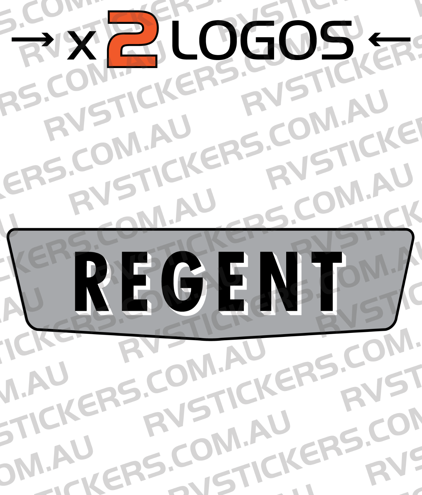 2x FRANKLIN REGENT Caravan decal, sticker, vintage, graphics | eBay