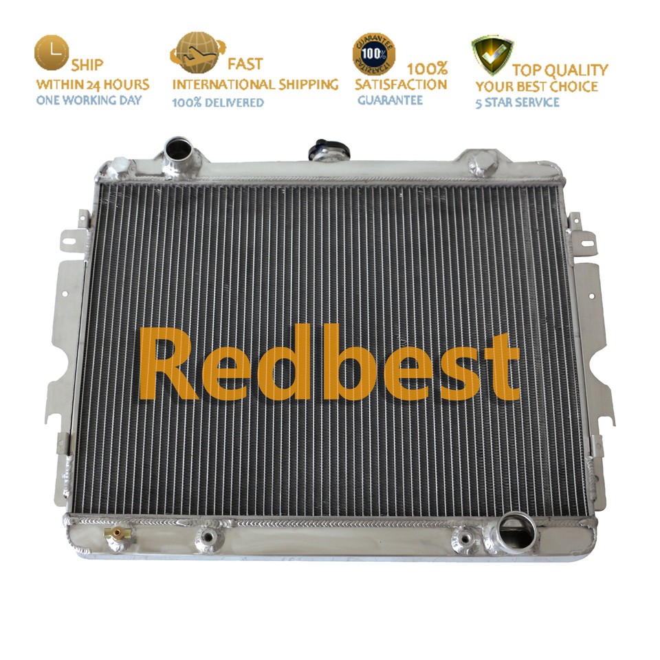 4 Row Alu Radiator Fits 73-76 Dodge Dart/Plymouth Valiant 76-79 ...