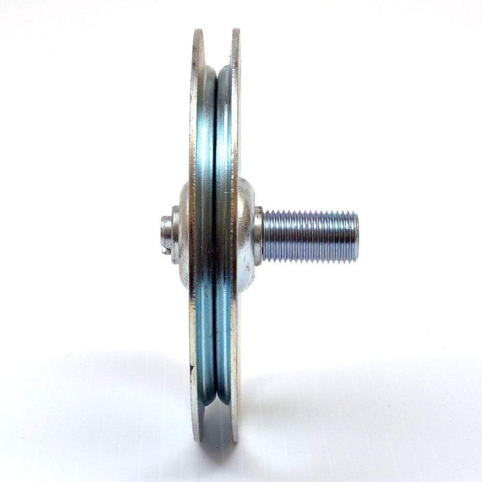 Garage Door 4 Inch Sheave Stud & Clevis Pulley Hardware Set Heavy Duty ...