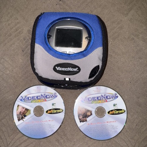 Video Now Color Personal Player Jeff Corwin Disc & Case Working | eBay