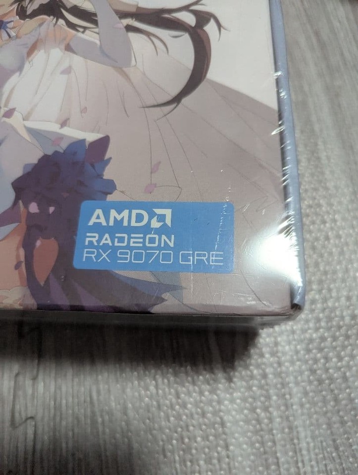 Yeston AMD Radeon RX 9070 GRE 12GB Anime Design GPU New Sealed Box ...