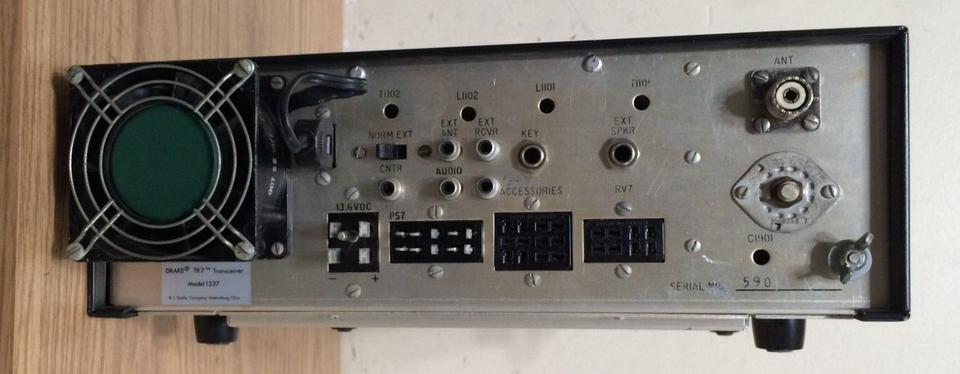 Drake TR-7 HF Transceiver W/ PS7 Power Supply Model 1337 | eBay