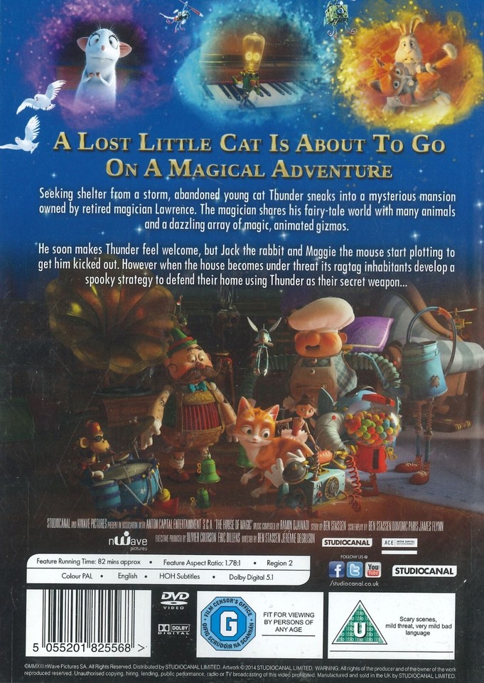 The House of Magic (2013) DVD, Cinda Adams, George Babbit, Brianne ...