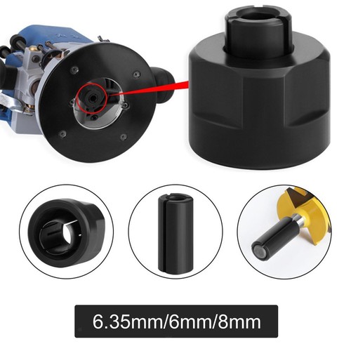 Router Collet Chuck Reduction Sleeve for Engraving Machine Electric ...
